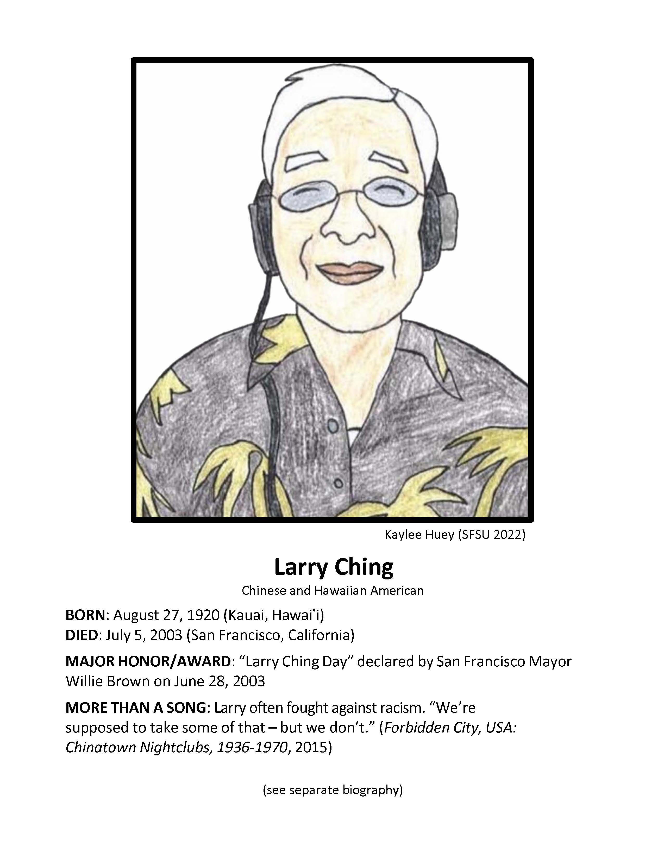 Larry Ching | APIA Biography Project
